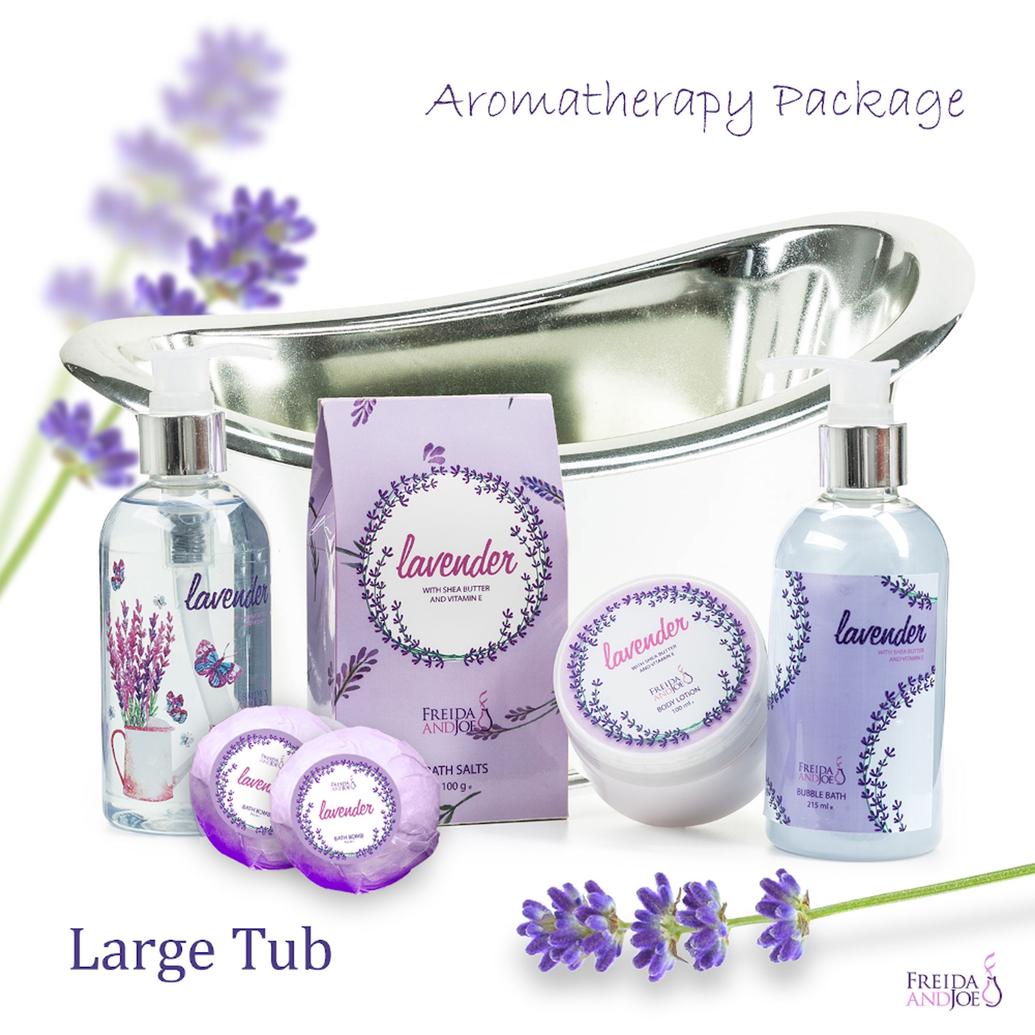 Freida and Joe Large Silver Tub Gift Set - Color Out of Stock | Stoneberry